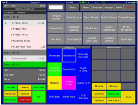 Restaurant Point of Sale Software Paradise POS System